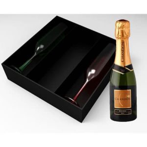 Kit Mini Chandon Colorido Com Duas Taças K023 | Memory Brindes